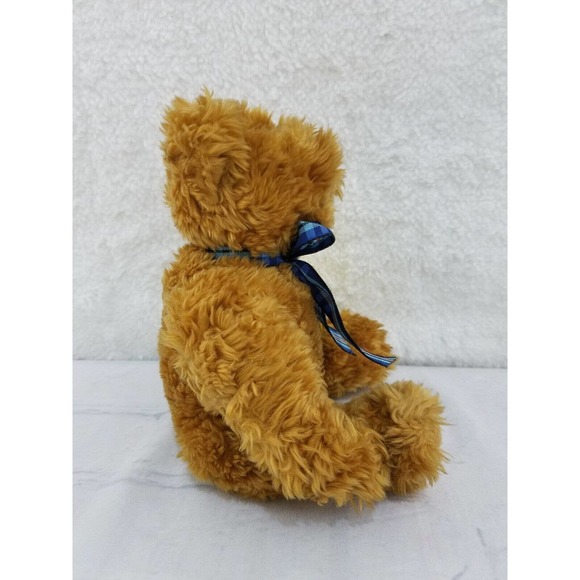 SunKid | Toys | Sunkid German Teddy Bear With Plaid Scarf 8 Plush Toy ...